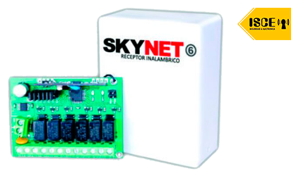 HAGROY RECEPTOR INALAMBRICO DE 6 CANALES | ISCE